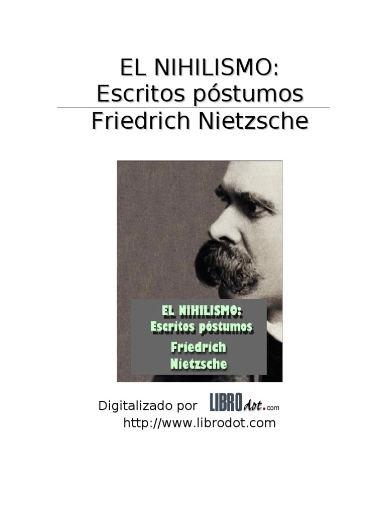 Nihilismo | PDF | Nihilismo | Moralidad