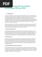Penilaian Matriks Risiko K3 | PDF