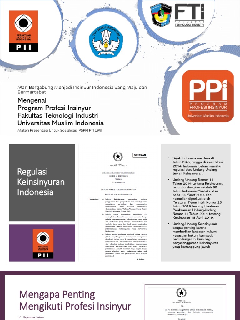 Mengenal PSPPI FTI UMI-Pendaftaran PSPPI Umum Rev | PDF