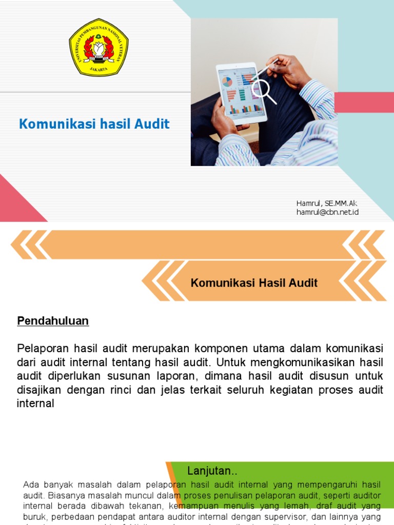 Karakteristik Laporan Audit Konstruktif | PDF