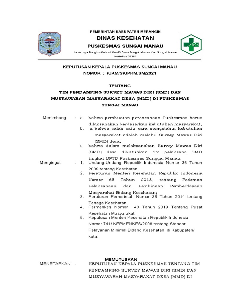 SK Tim SMD 2021 | PDF