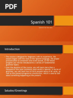 Spanish For Beginners | PDF