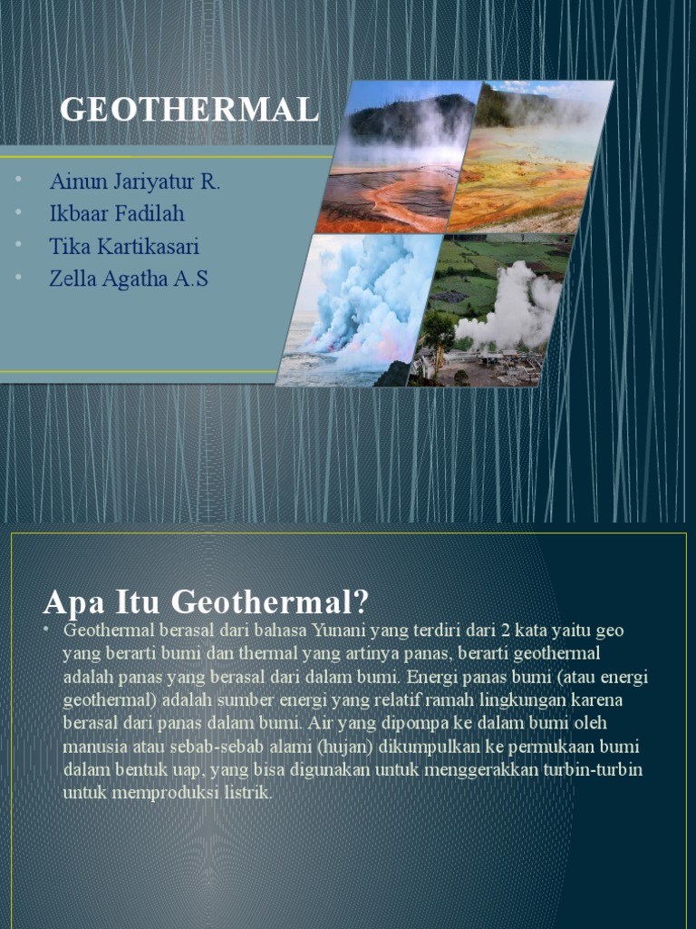 Geothermal | PDF