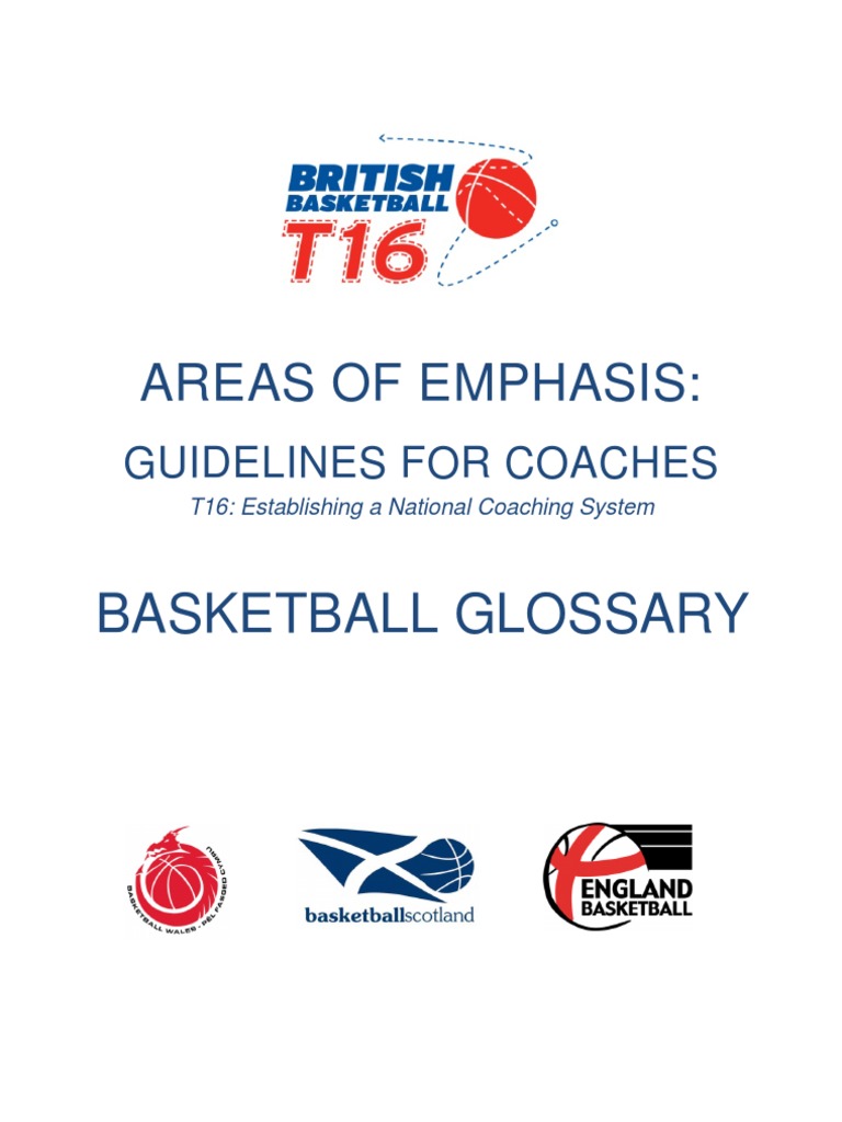 British Basketball-Basketball Glossary | PDF | Basketball Positions ...