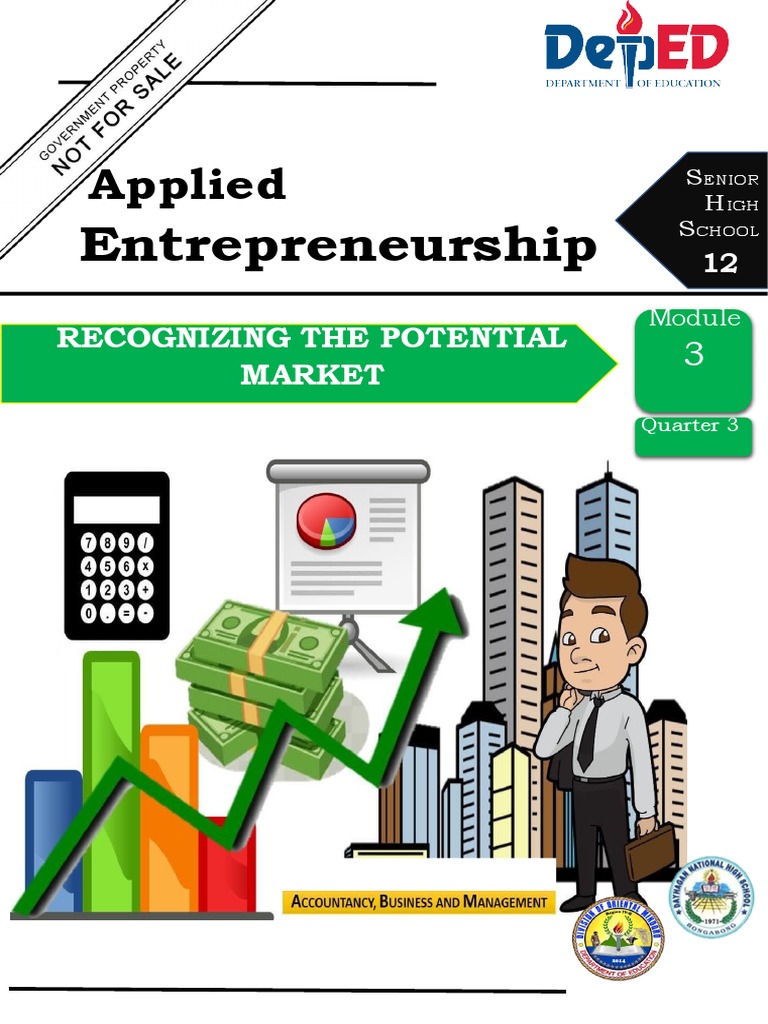ABM-ENTERPRENUERSHIP 12 - Q1 - W3 - Mod3 | PDF | Market (Economics ...