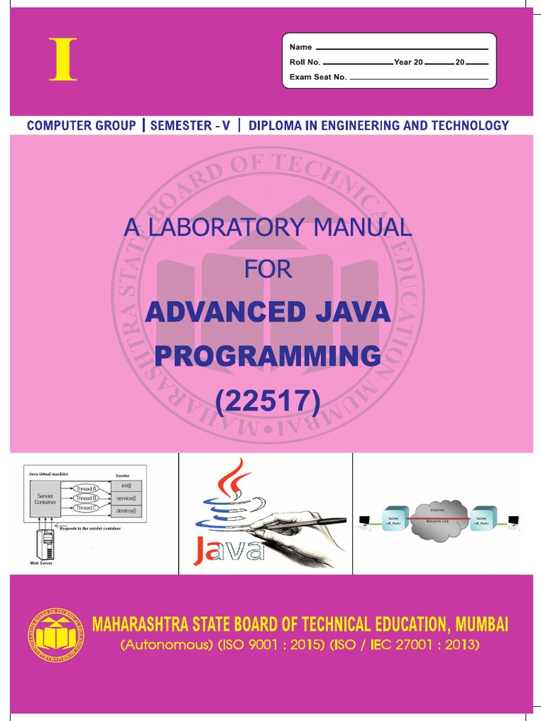 Advanced Java Programming 1 04052019 Mail 6 5 19 Pdf 
