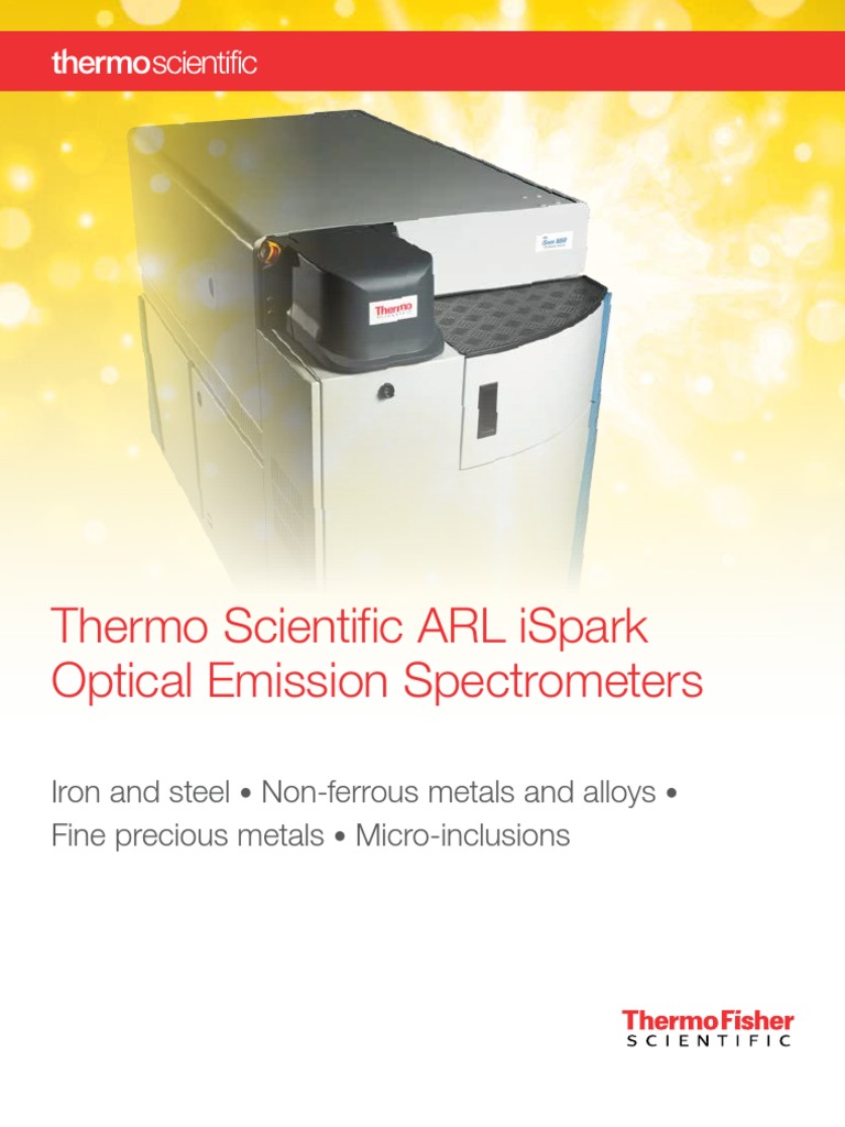 1.1 ARL Ispark Brochure | PDF | Spectrometer | Calibration