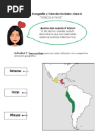 Guía Actividades Grandes Civilizaciones de América | PDF | Civilización ...