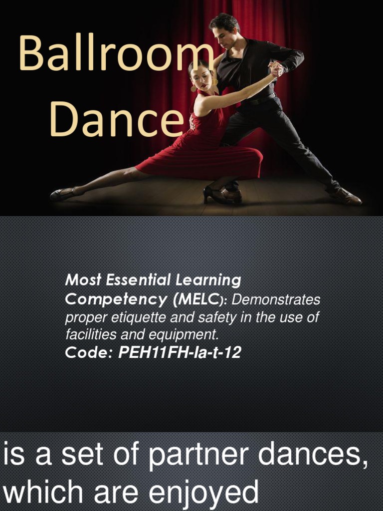 Ballroom Dance | PDF | Ballroom Dance | Social Dance