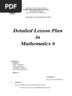 Detailed Lesson Plan in Grade 5 Mathematics | PDF | Prime Number ...