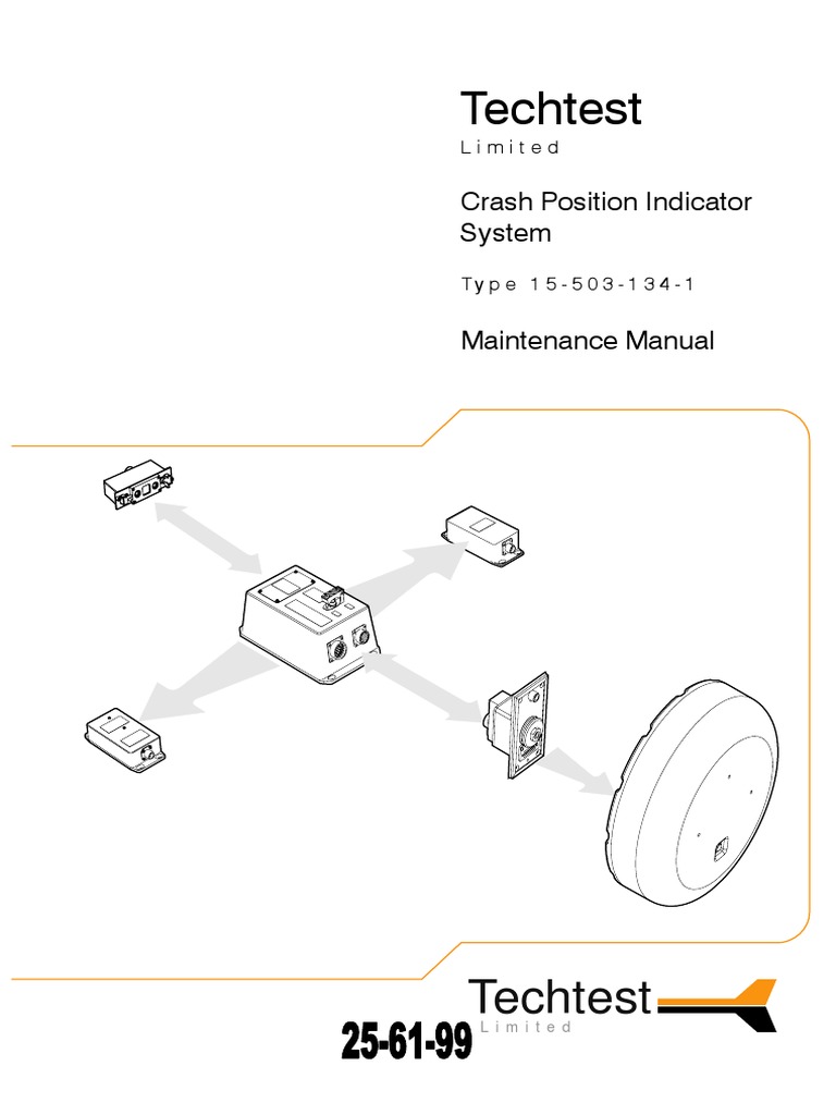 Techtest L I M I T e D Maintenance Manual Crash Position Indicator ...