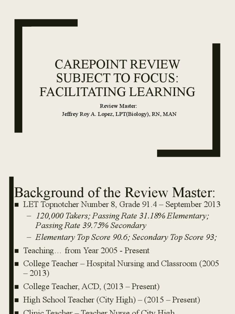 Carepoint Review | PDF