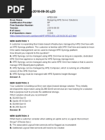 HPE Synergy 12000 Frame Overview | PDF | Computer Network | Computing