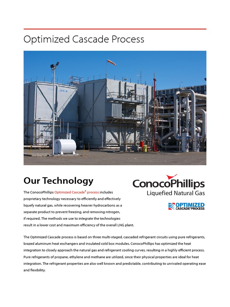 Phillip's Optimised Cascade Process Explained | PDF | Liquefied Natural ...