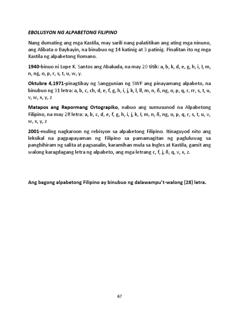 Filipino Short Module 1 | PDF