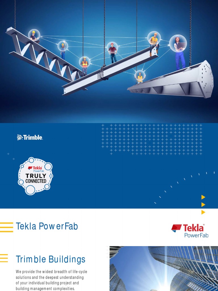 Tekla PowerFab Presentation Marketing FINAL | PDF | Product Lifecycle ...