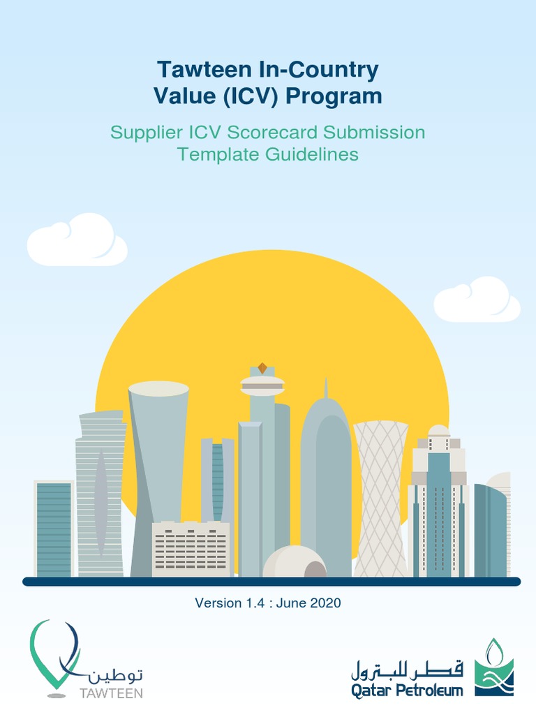 ICV Scorecard - Tawteen - ICV Scorecard Submission Template Guidelines ...
