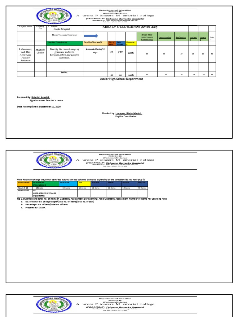 TOS Prelim 1st Quarter | Download Free PDF | Multiple Choice | Science
