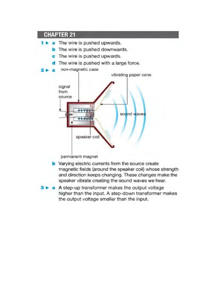 Chapter 21 Answers | PDF