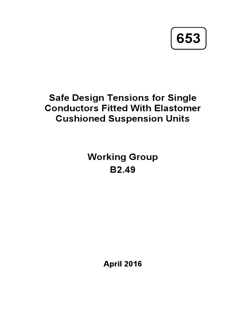 653-BT CIGRE Paper On AGS | PDF | Fatigue (Material) | Electrical Conductor