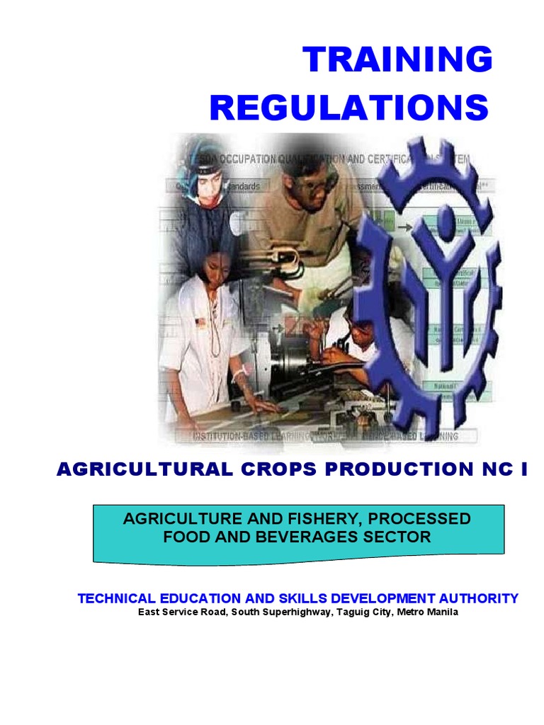 Training Regulations | PDF | Competence (Human Resources ...