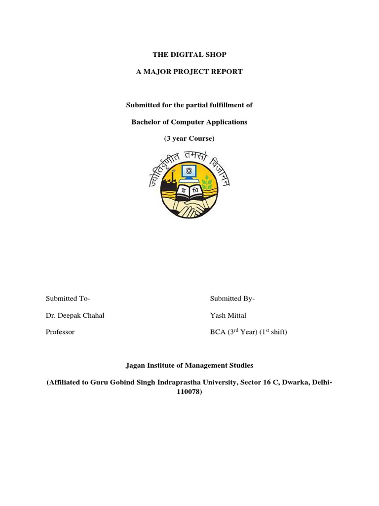 Yash Mittal Final Project Documentation | PDF | E Commerce | Postgre Sql