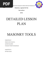 Lesson Plan in Tle 7 (Carpentry) I. Objectives | PDF | Carpentry | Tools