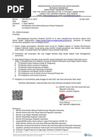 Surat Edaran Direktur Jenderal Imigrasi Nomor Imi GR 01 01 0946 Tahun 2020 | PDF