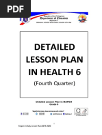 Detailed Lesson Plan in Physical Education Grade 6 | PDF | Physical ...