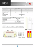 AAU5636w Antenna Specifications | PDF | Antenna (Radio) | Hertz