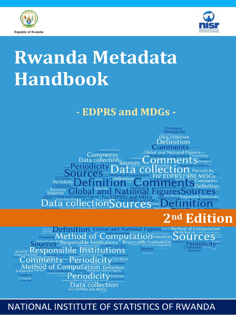 Metadata Handbook SECOND EDITIONnew | PDF | Poverty Threshold | Gross Domestic Product