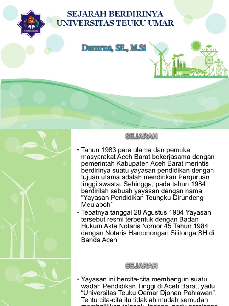 Sejarah UTU | PDF