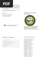 Masonic Lodge Officer Installation | PDF | Freemasonry | Religion And ...