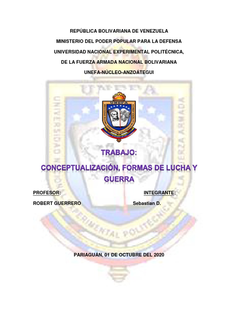 Unidad 1 Defensa Integral de La Nación | PDF | Estado (política) | Nación