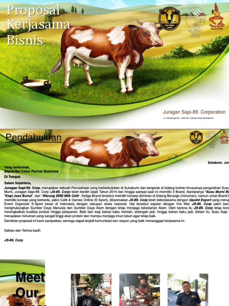 Proposal Kerjasama JS-89. Corp FOR PRINT | PDF Proposal Kerjasama JS-89. Corp FOR PRINT | PDF