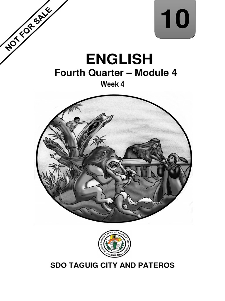 English: Fourth Quarter - Module 4 | PDF | Grammatical Number | Plural