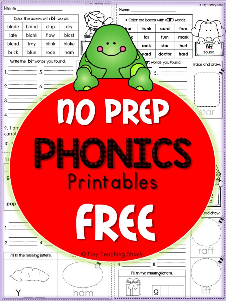 No Prep: Phonics | PDF | Copyright Infringement | Copyright