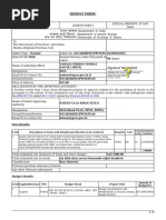 Purchase Indent Format | PDF