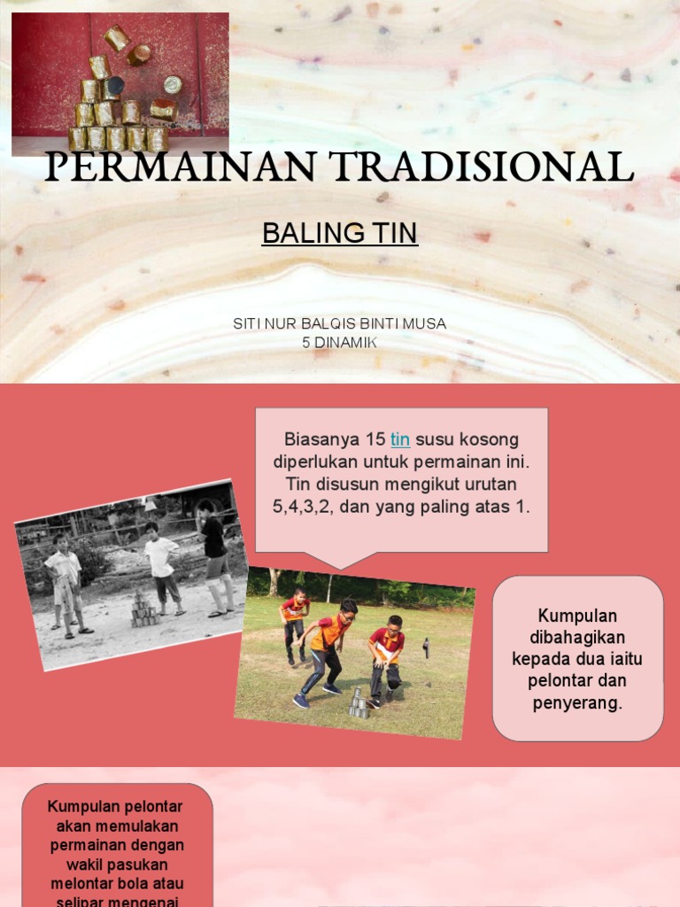 Permainan Tradisional Baling Tin | PDF