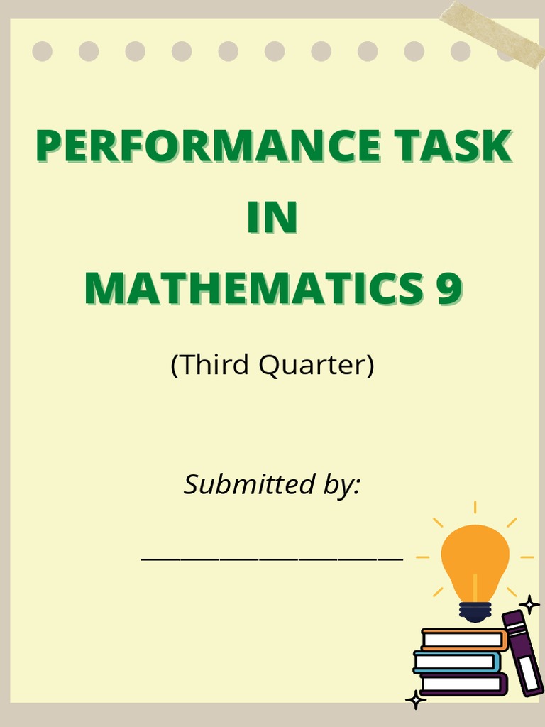 PT Math 9 3rd Quarter | PDF
