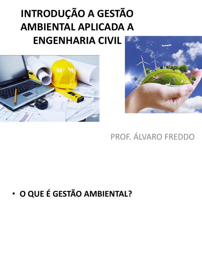 Gestão Ambiental Na Engenharia Civil Pdf