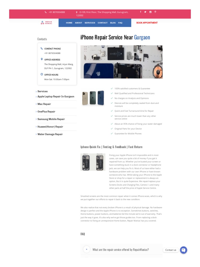 Best Apple Repair Service Centre Gurgaon | PDF