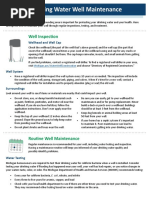 Contractor Information: Well Checklist - Page 1 | PDF | Storm Drain | Pump