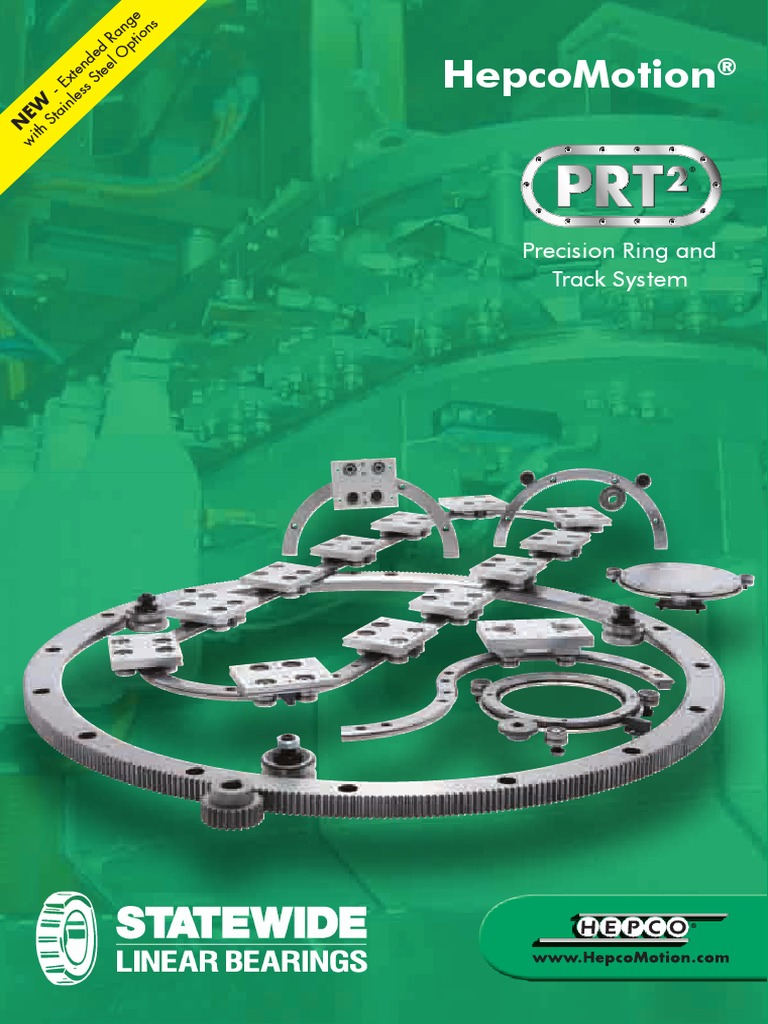 Hepcomotion: Precision Ring and Track System | PDF | Belt (Mechanical ...