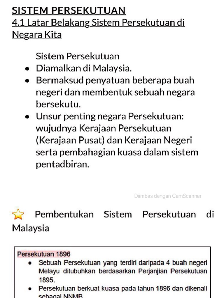 Bab 4 Sistem Persekutuan t5 | PDF