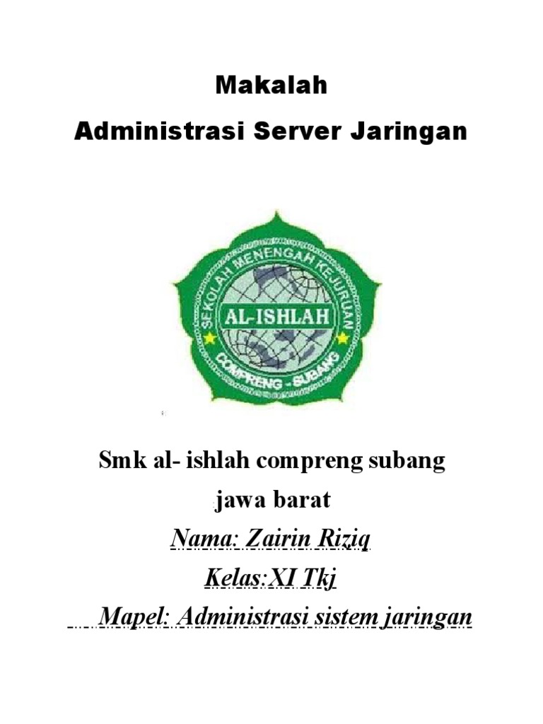 Administrasi Server Jaringan | PDF