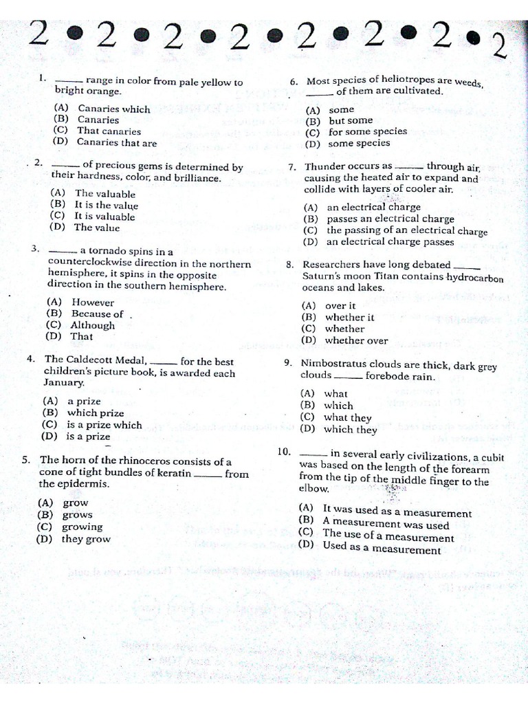 Complete Test 1 4 | PDF
