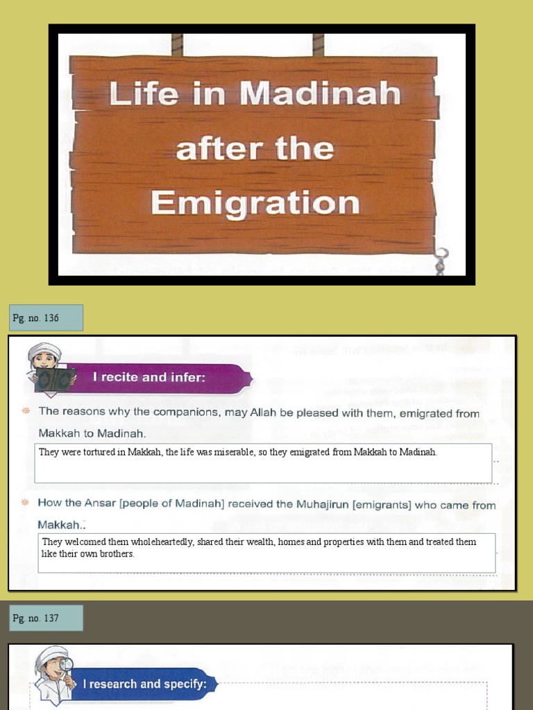 Life in Madinah After The Emigration | PDF | Freedom Of Religion | Allah