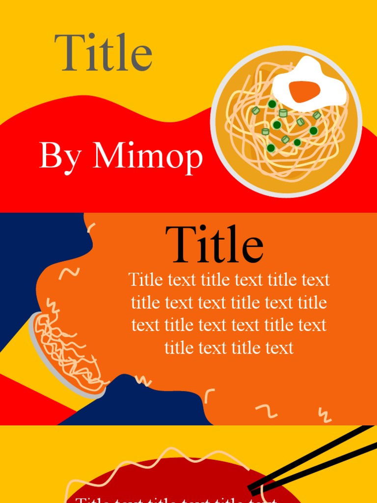 Maggi Kari Template | PDF