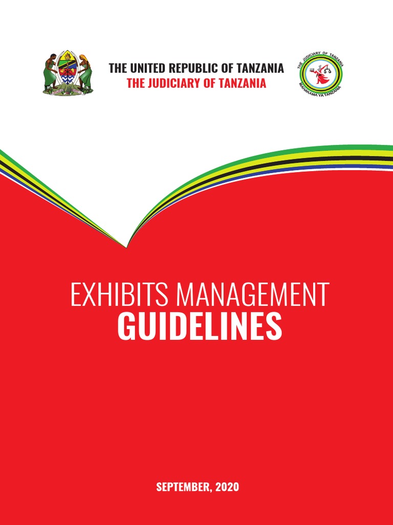 Exhibits Management Guidelines | Download Free PDF | Plea | Criminal ...